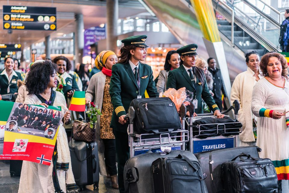 Luftig feiring av kvinnedagen | Ethiopian Airlines
