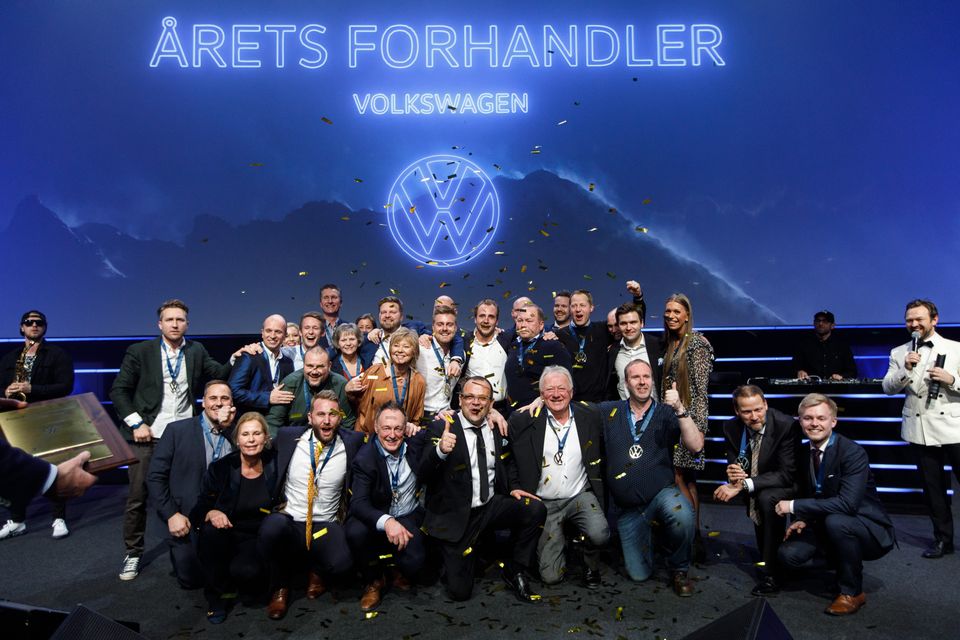 Albjerk Bil Lier ble Årets forhandler Volkswagen 2019 | Volkswagen