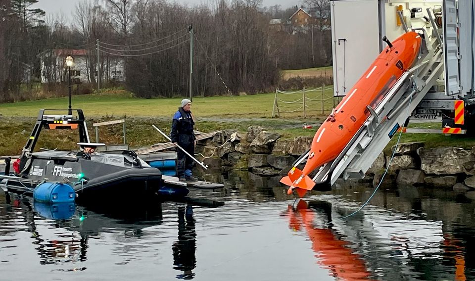 Hugin kartlegger Mjøsa: Nå kommer de første resultatene | Forsvarets ...