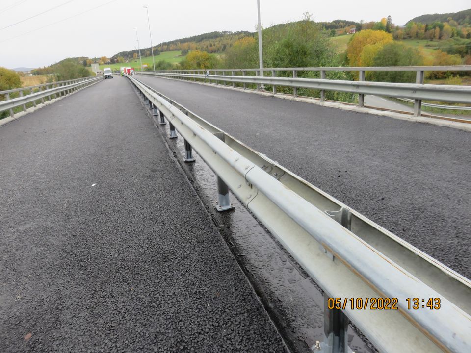 Reklamasjonsarbeider for E6 Hotran bru i Levanger | Statens vegvesen