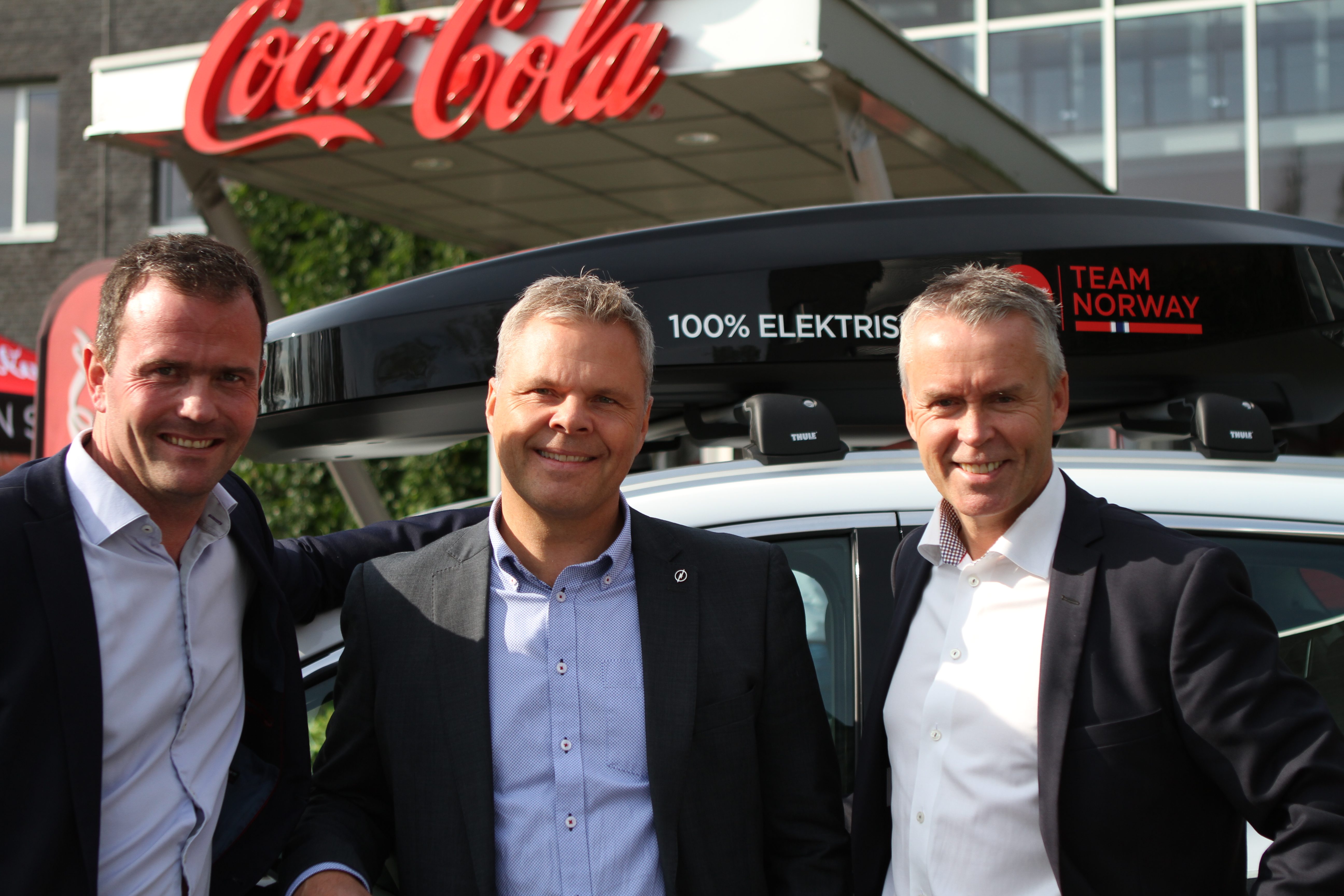 Coca-Cola skifter ut fossile firmabiler | Coca-Cola Norge og Coca-Cola ...