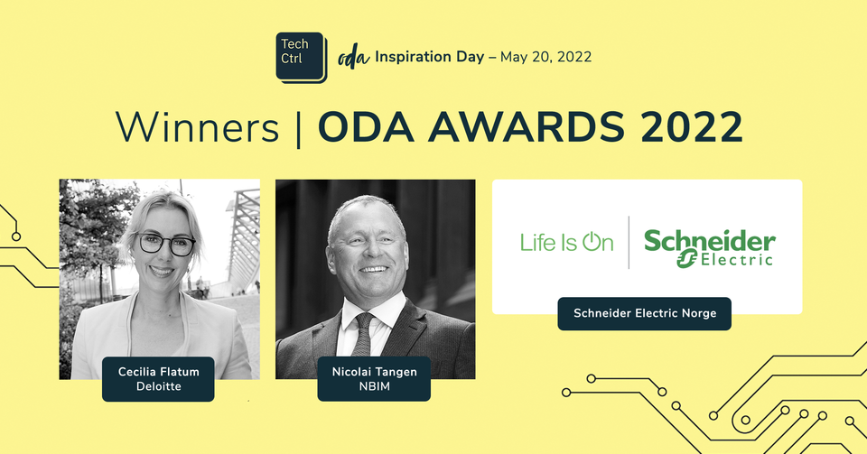 Dette er vinnerne av ODA Awards | ODA-Nettverk