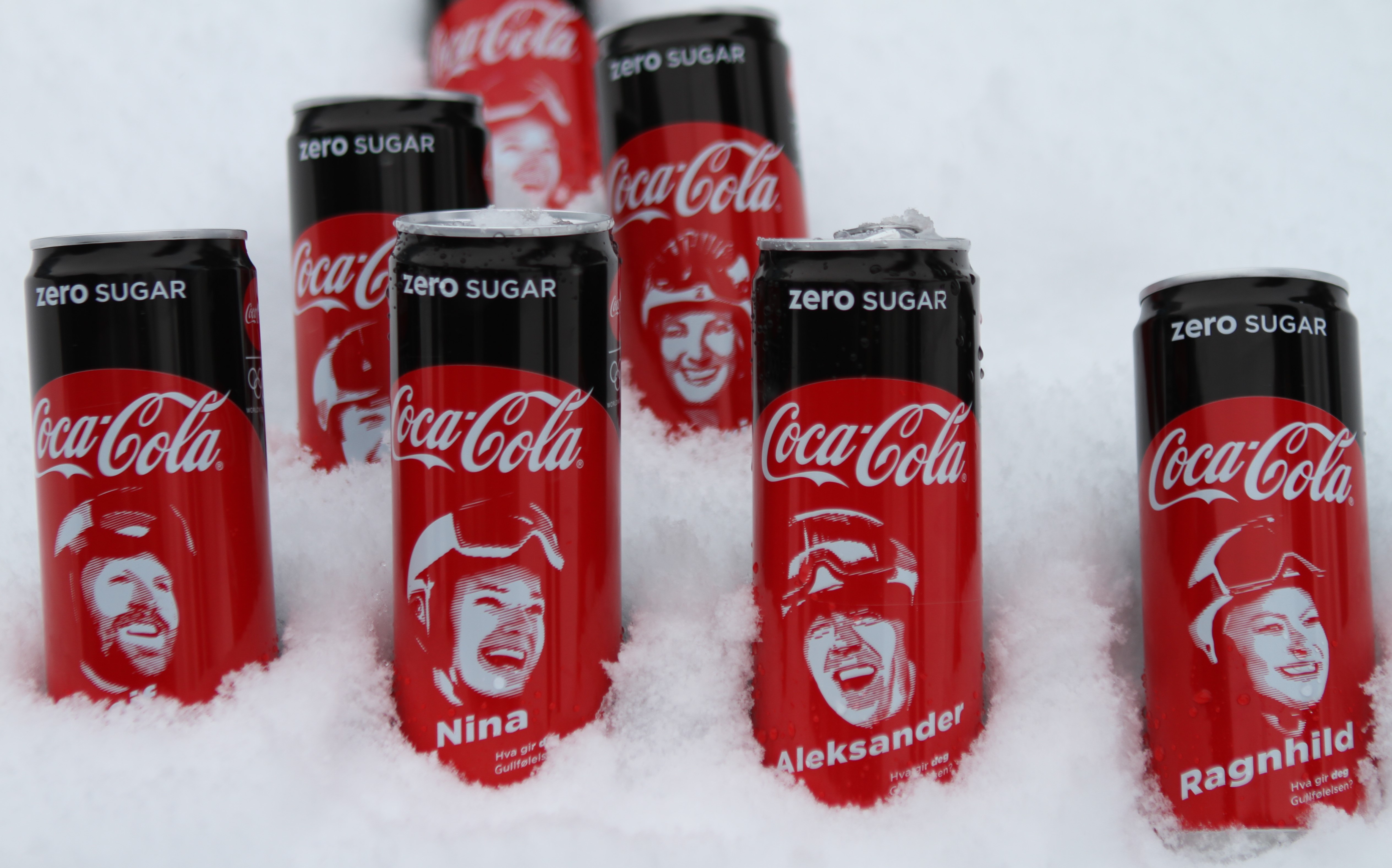 For første gang: Norske idrettsutøvere på boksene til Coca-Cola | Coca ...