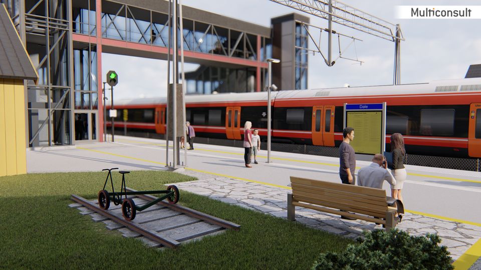 Bane NOR startar bygging på Evanger og Dale | Bane NOR