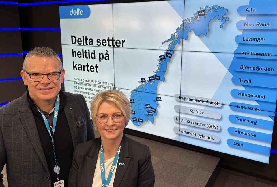 -Vi er langt unna en heltidskultur | Delta