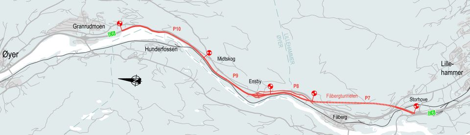 To build new European route E6 north of Lillehammer | AF Gruppen ASA