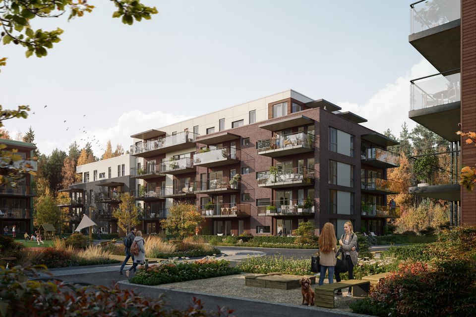 Building 146 apartments in Ås | AF Gruppen ASA