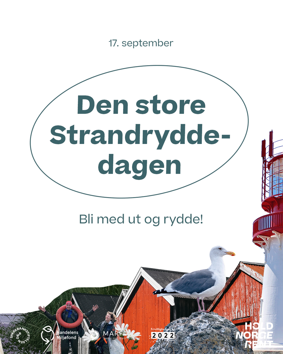 PRESSEINVITASJON // Bli med på den store Strandryddedagen på lørdag | Hold Norge Rent