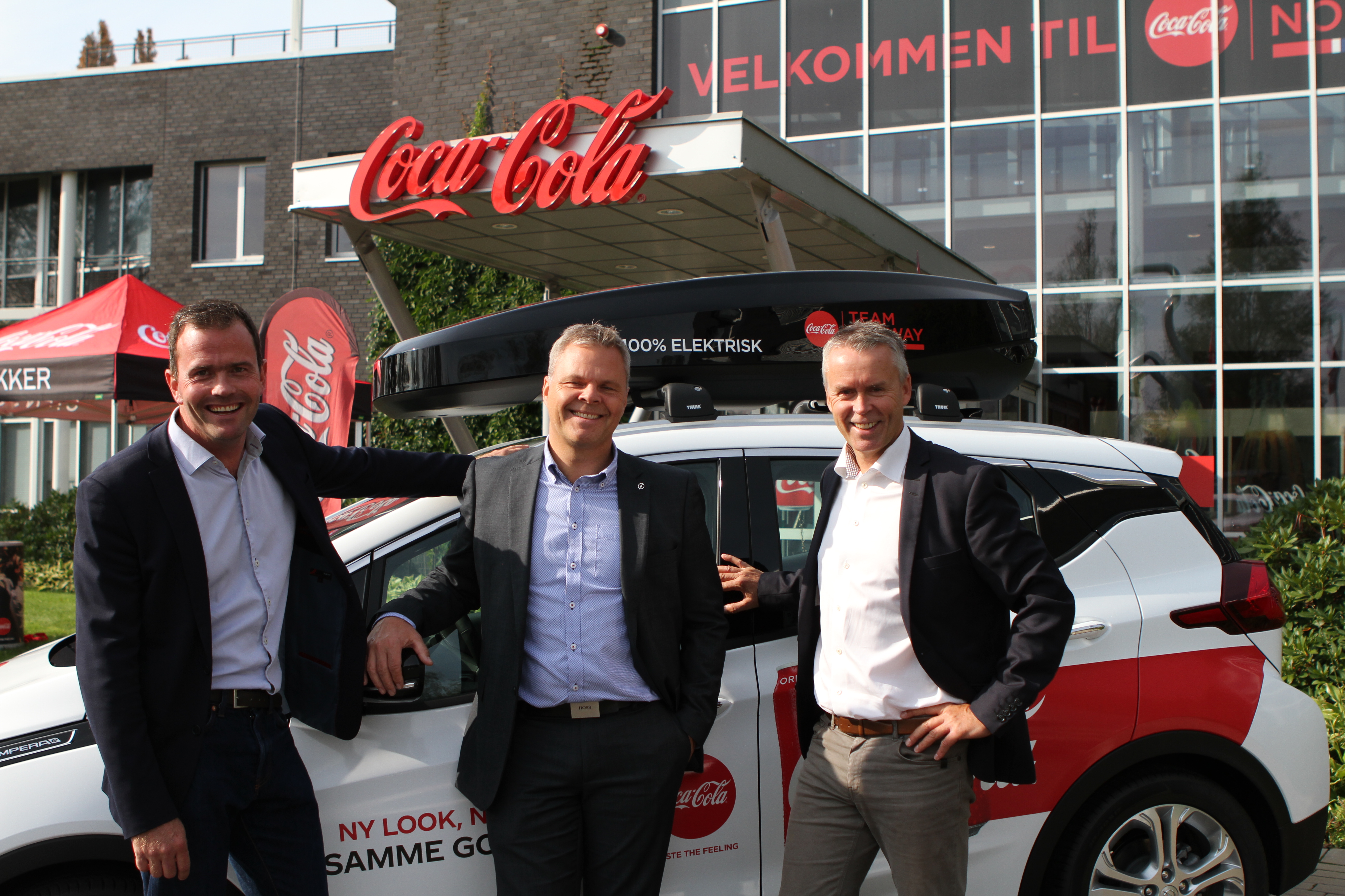 Coca-Cola skifter ut fossile firmabiler | Coca-Cola Norge og Coca-Cola ...