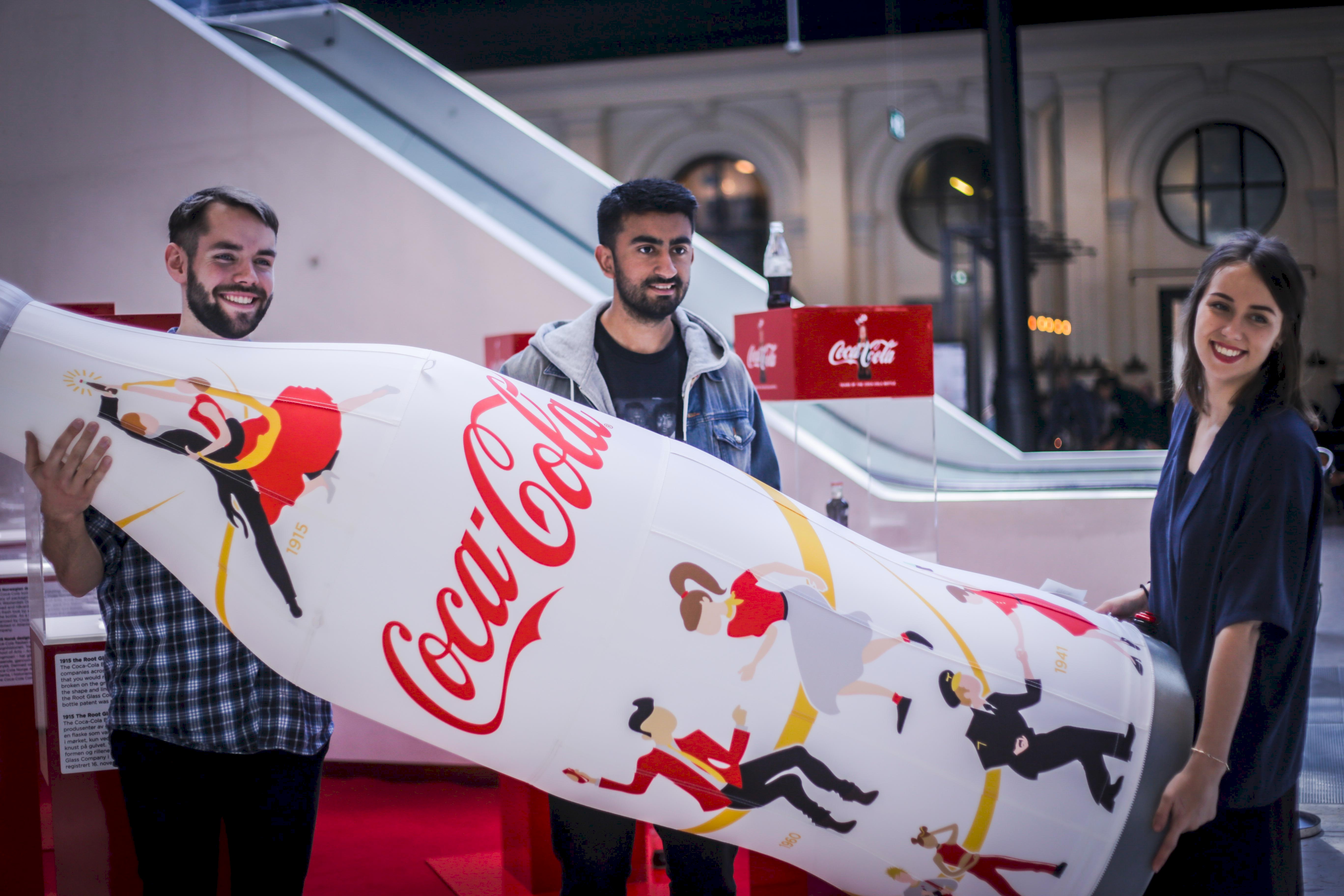 Norske studenter med vinnerdesign for Coca-Cola | Coca-Cola Norge og ...