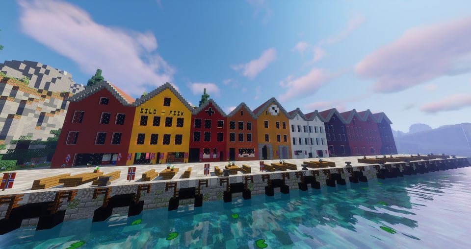 Alt klart for Norges største 17. maitog i Minecraft | Microsoft Norge