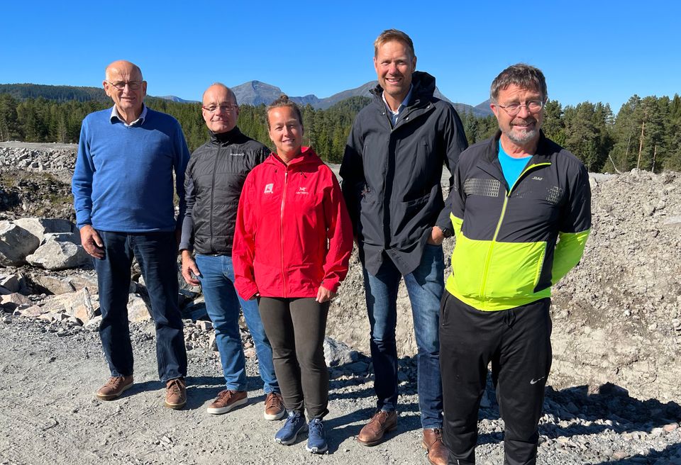 Ekspertgruppa på befaring i Heim | NGI