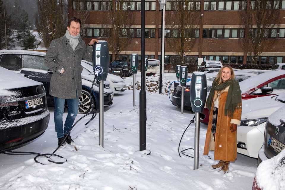 Nets har installert 100 elbil-ladere fra EVBox | Nets Branch Norway