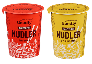 REMA 1000 tilbakekaller Goodly Nudler i Kopp 50g m/Biffsmak og Goodly ...