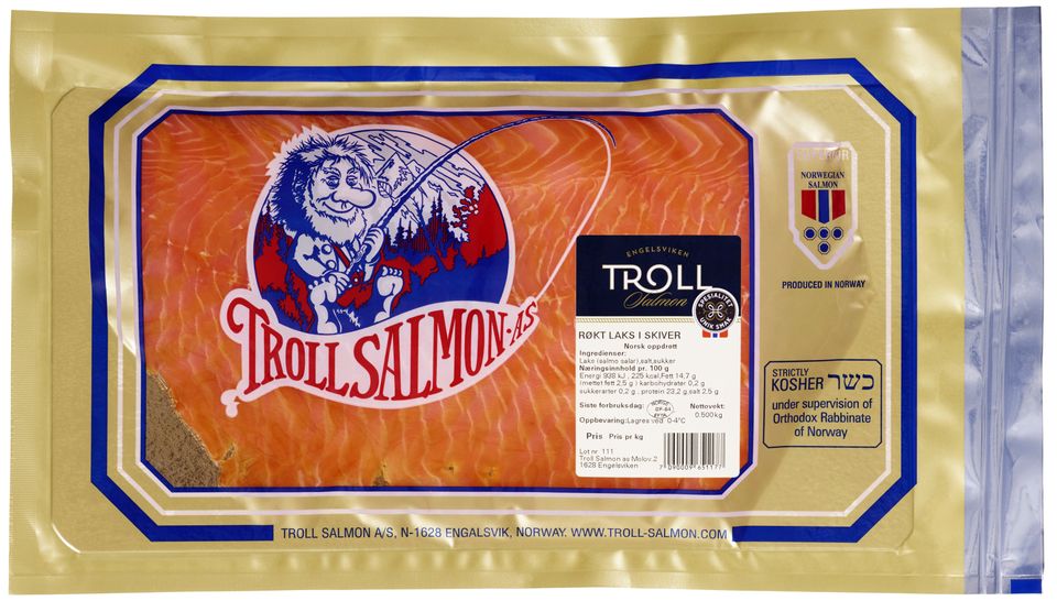 Tilbakekaller røkt laks | Troll Salmon AS