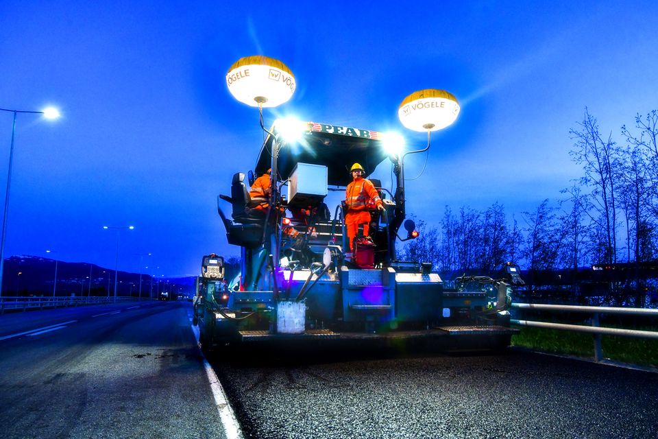 Asfaltering E6 i Steinkjer sentrum starter mandag 3. juli | Statens ...