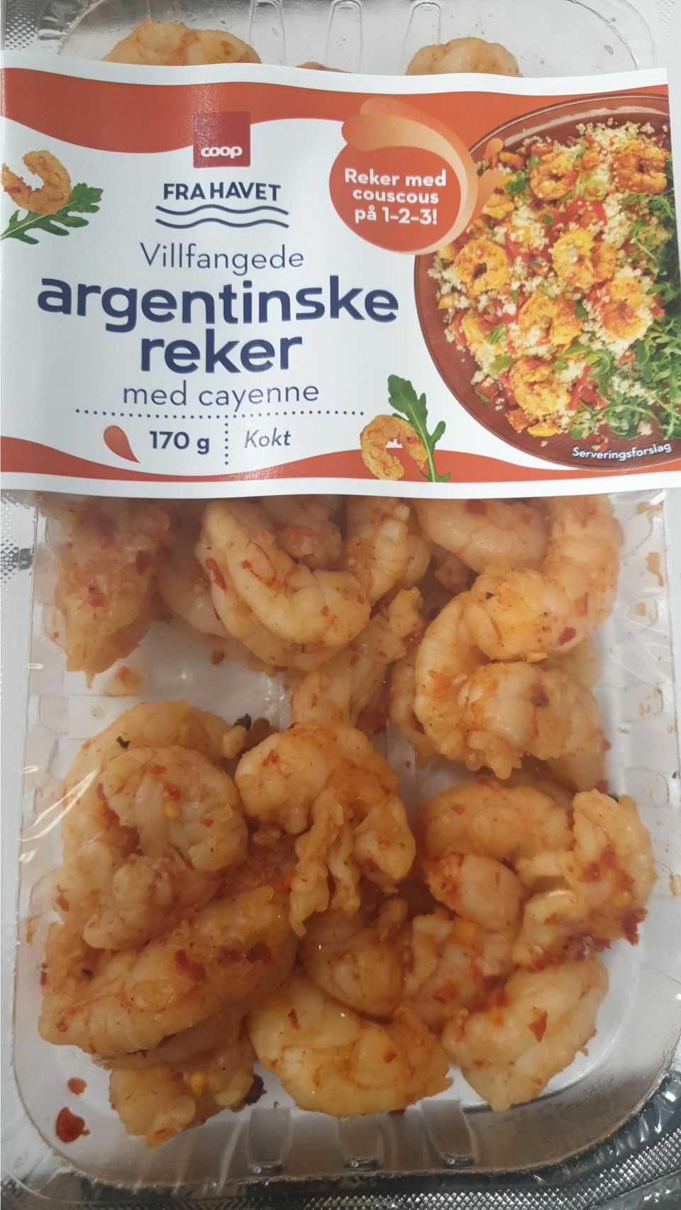 Kaller tilbake Argentiske reker | Coop Norge