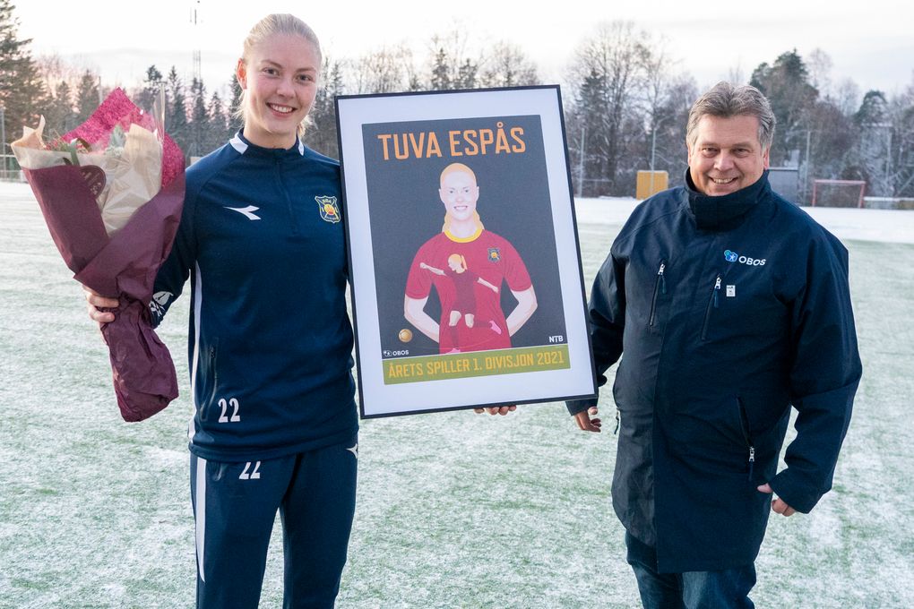 Tuva Espås kåret til Årets spiller i 1. divisjon
