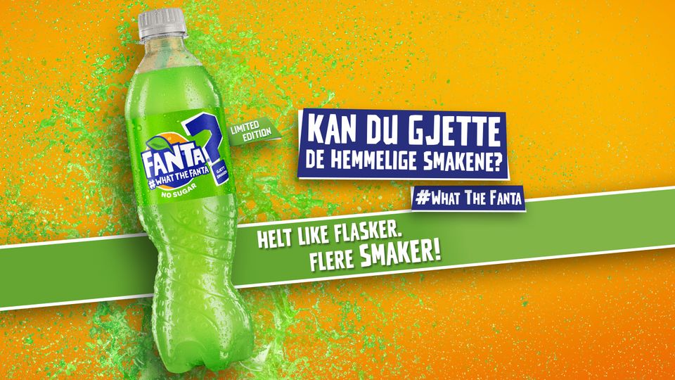 Ny Fanta: Lik utenpå – forskjellig inni | Coca-Cola Norge og Coca-Cola ...