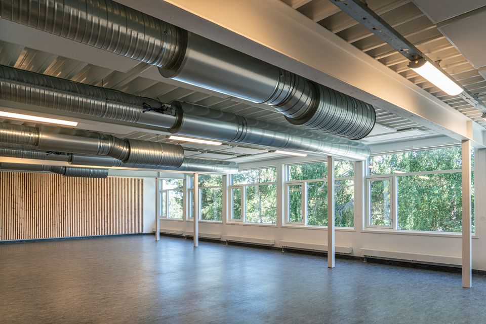 Trasopphallen på Oppsal arena er ferdig rehabilitert | Kultur- og ...