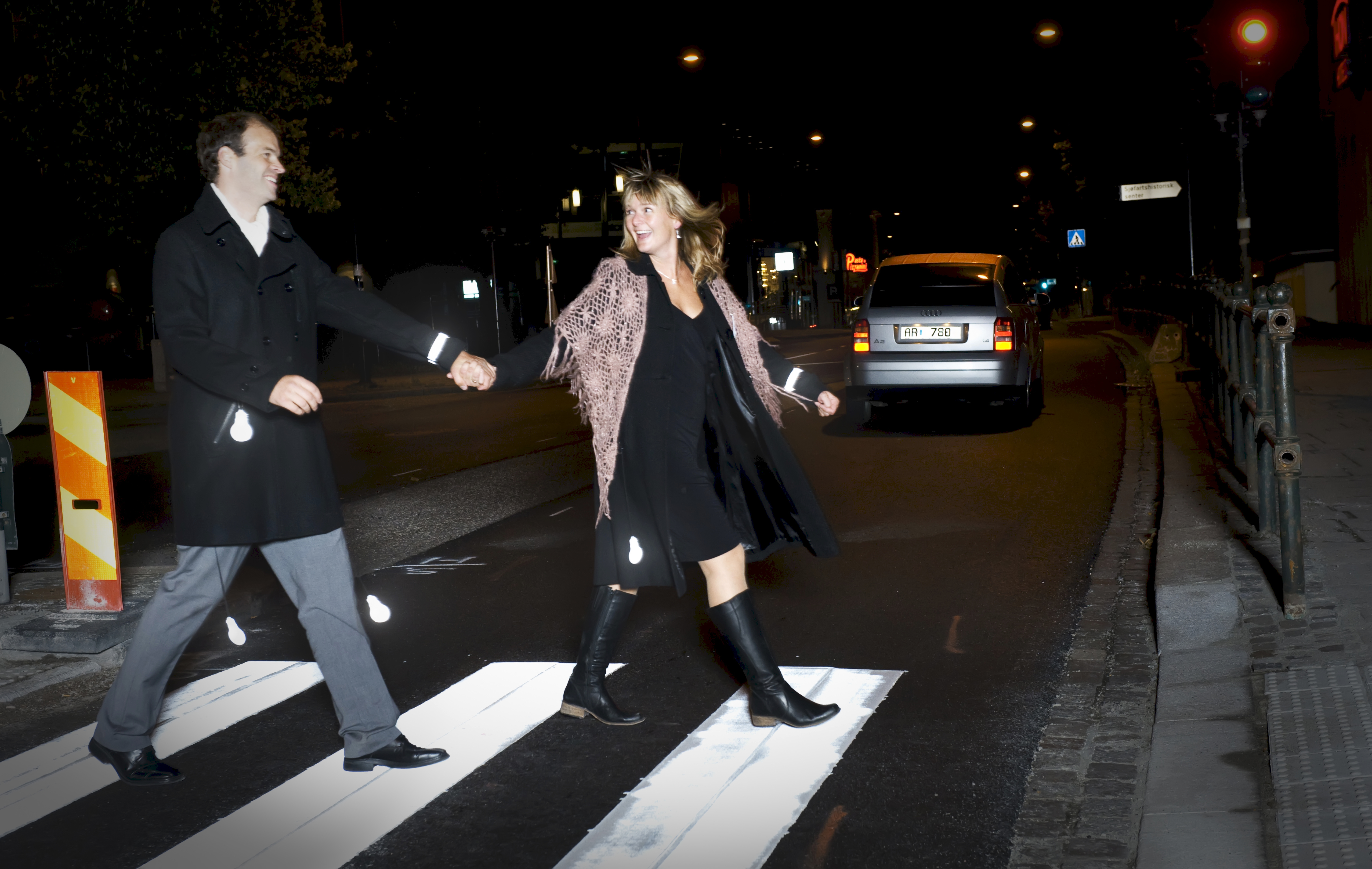 Voksne «lyver» om refleksbruk | Trygg Trafikk