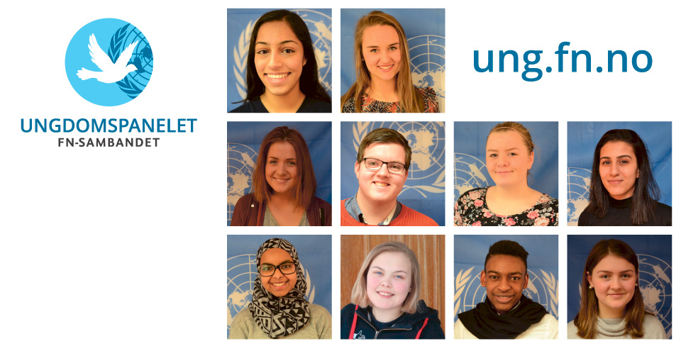 Her er FN-sambandets Ungdomspanel 2016 | FN-sambandet