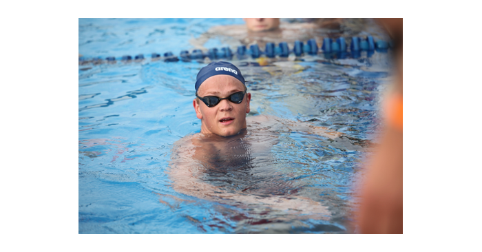 Fredrik Solberg, Arena cap | Norges Svømmeforbund