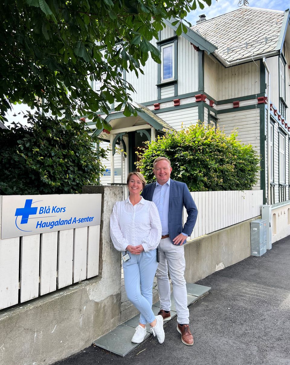 Blå Kors Haugaland A-senter vant anbudet i Helse vest | Blå Kors