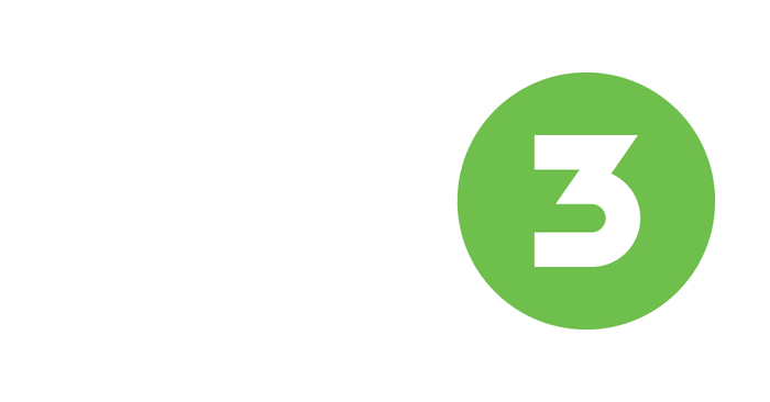 NRK3, hvit, rgb | NRK