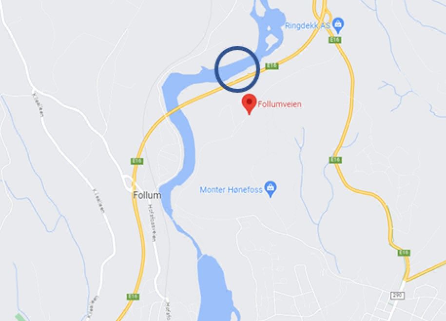 Etablerer interimsveg for E16 ved Hønefoss | Statens vegvesen
