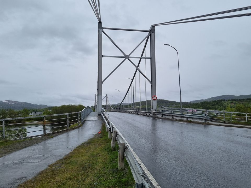 Arbeid på Alta bru i sommer | Statens vegvesen