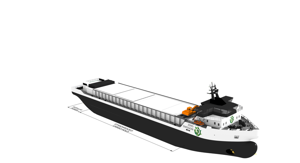 Verdens første nullutslipps lasteskip | DNV
