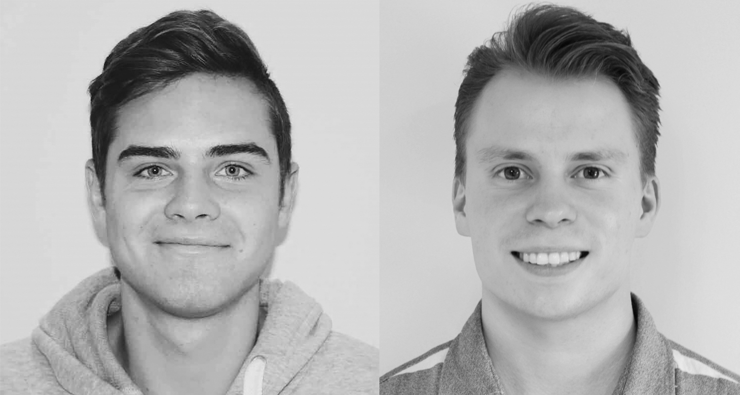 August Nemeth Winther (24) og Martin David Hamre Mathisen (24) fra ...