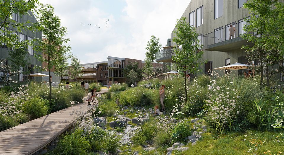 Slik kan Oksenøya bruk på Fornebu bli | OBOS