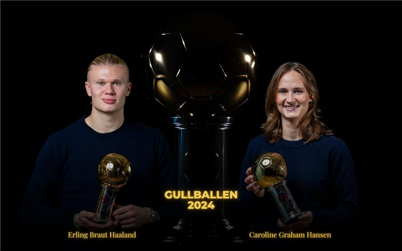 Gullballen 2024 til Graham Hansen og Braut Haaland | Norges Fotballforbund
