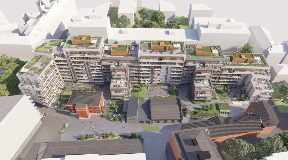 Building 165 apartments centrally in Oslo | AF Gruppen ASA