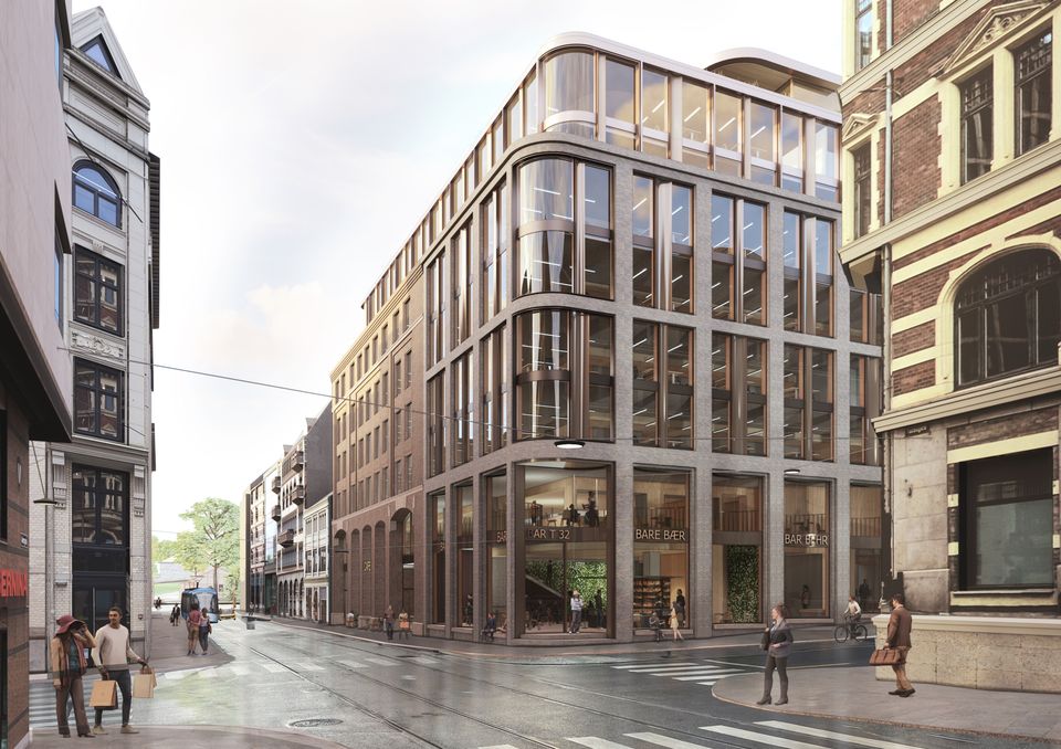 Rehabilitating the commercial building Qvarteret in Oslo | AF Gruppen ASA