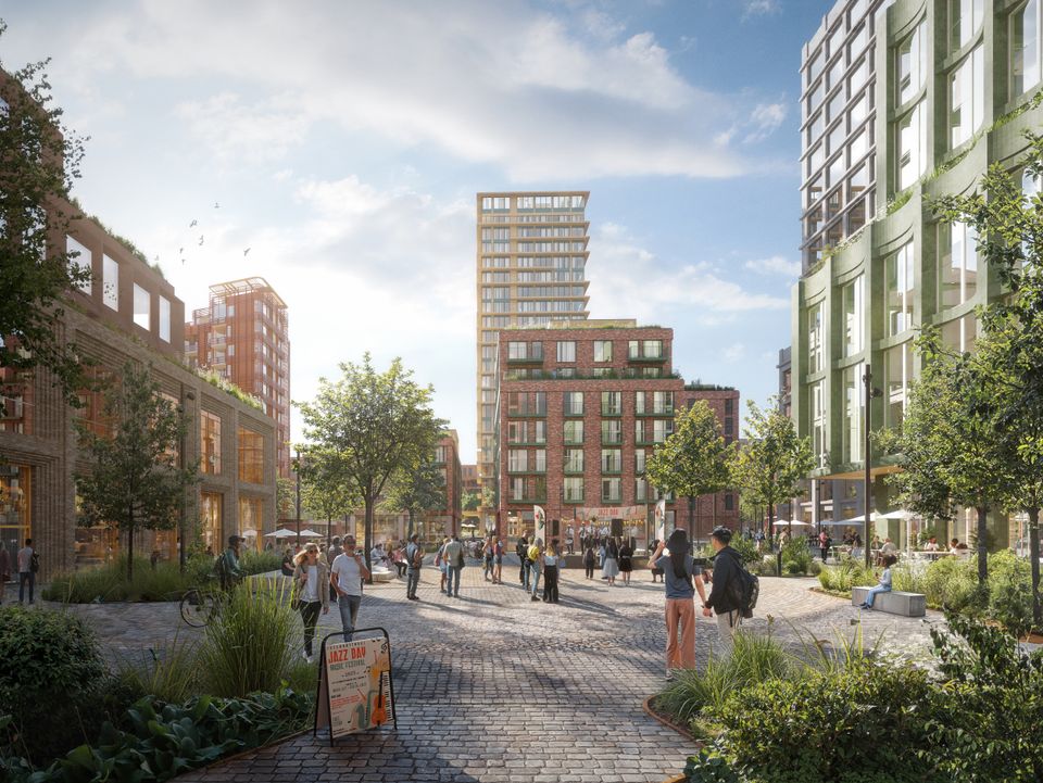 Et nytt bysentrum: Planene for Bryn Sentrum er klare | Entra ASA