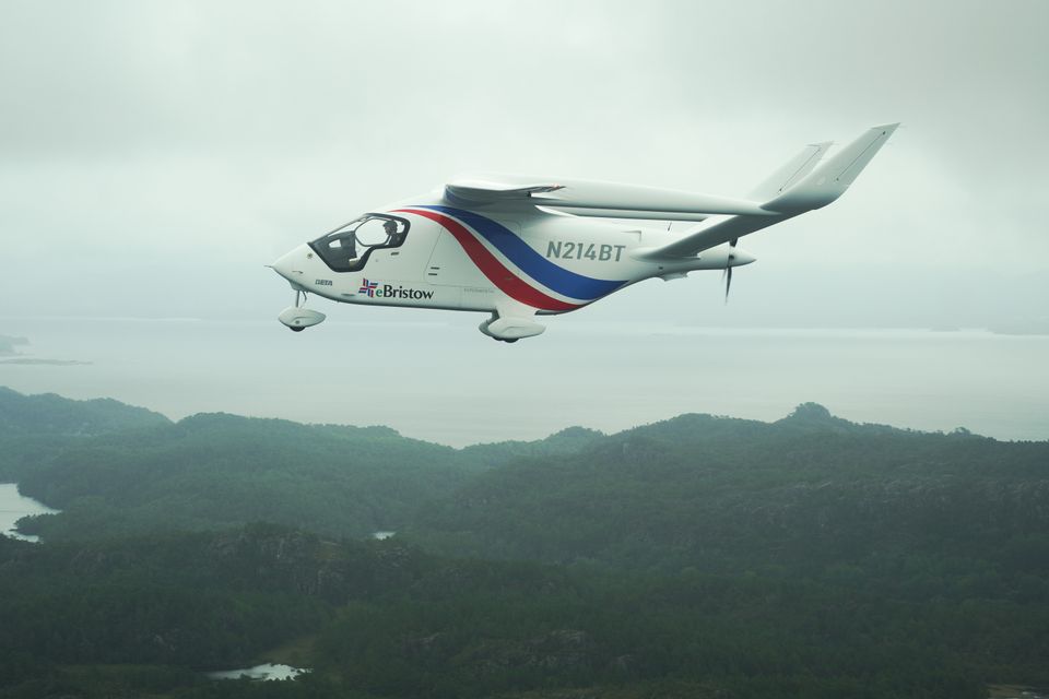 Full Test Route with Electric Aircraft Between Stavanger and Bergen ...