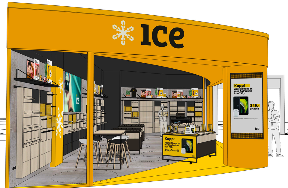 Ice bygger flere fysiske butikker | ice