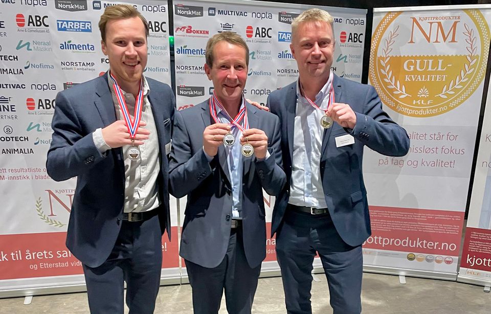 Medaljedryss for Inderøy Slakteri under NM i Kjøttprodukter | Inderøy ...