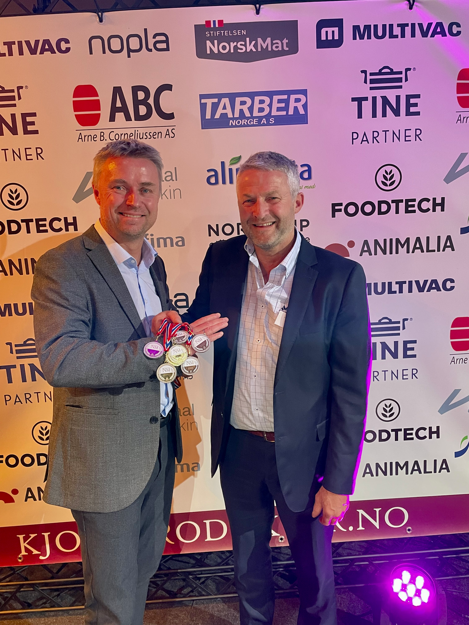 Imponerende medaljefangst for Inderøy Slakteri under NM | Inderøy Slakteri