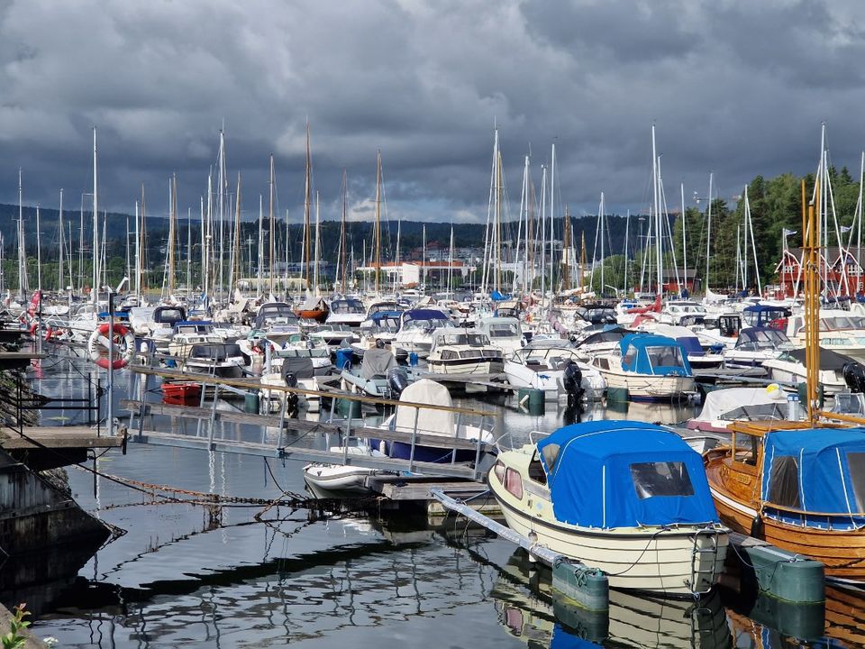 Oslofjorden fylles opp av båtbrygger | Miljødirektoratet