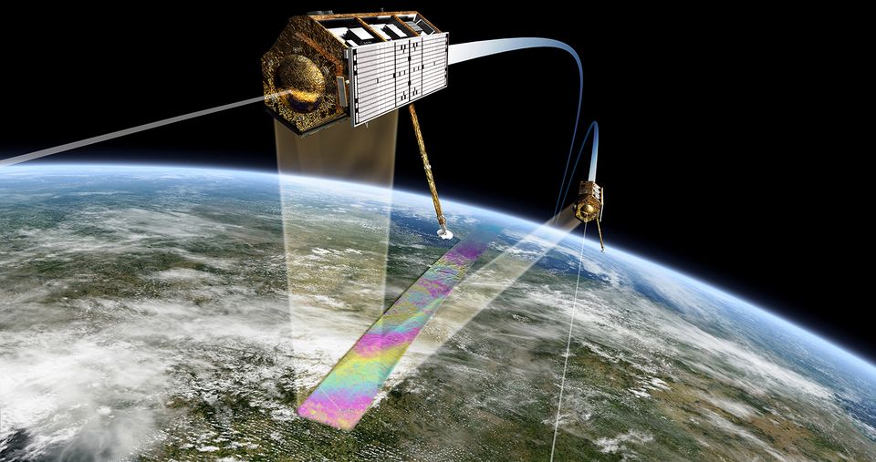 NGI og KSAT bruker satellitter for å forstå bevegelser i bakken | NGI