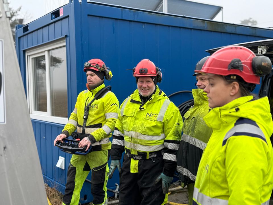 NGI tar i bruk ny helelektrisk borerigg | NGI