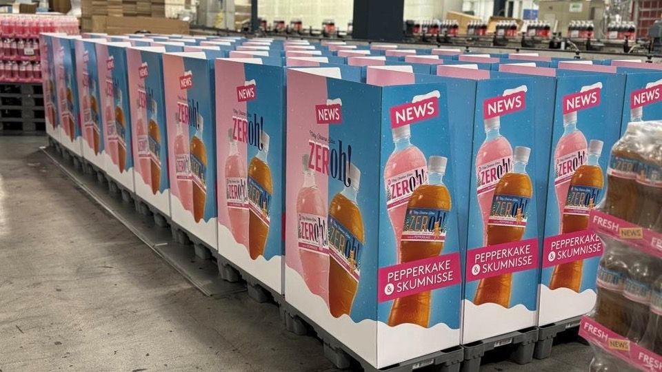 To nye smaker fra ZERoh!: Saft med smak av skumnisser og pepperkaker ...