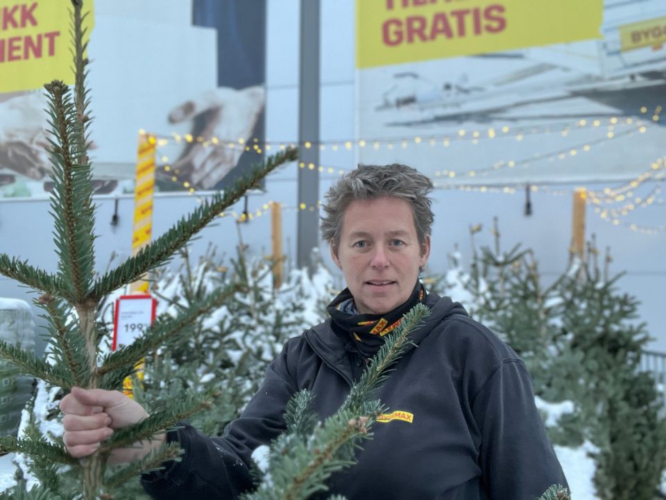 Gir bort 100 juletrær til de som trenger det | Byggmax