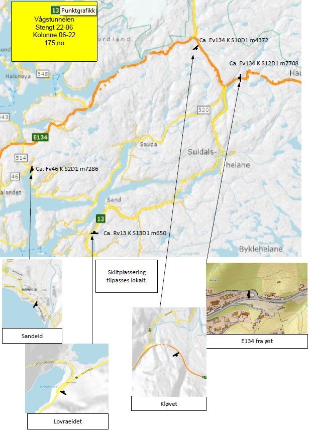 Statens vegvesen aukar køyrehøgda i rv. 13 Vågstunnelen | Statens vegvesen