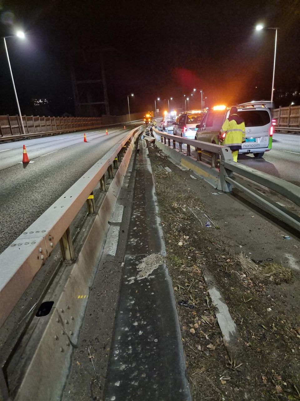 Krevende rehabilitering av E6 Høybråtenveien bru | Statens vegvesen