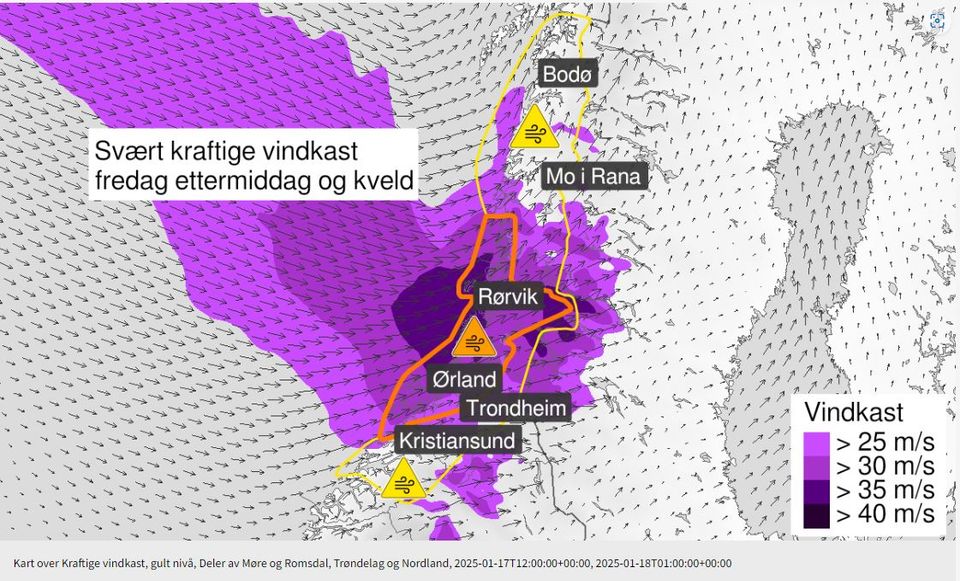 Kraftig vind: Bruer og veier kan bli stengt på kort varsel | Statens vegvesen
